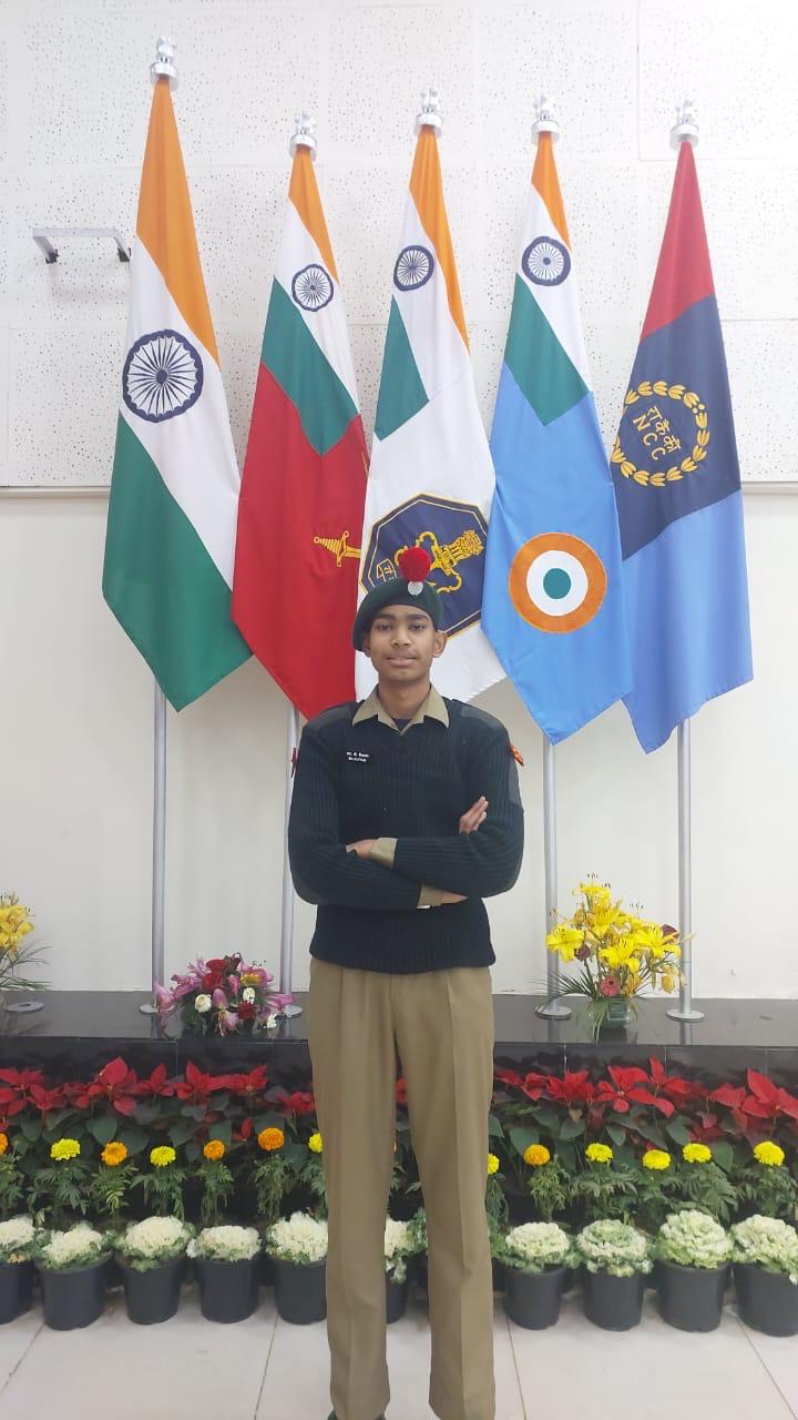 NCC cadets from Godavarikhani participate in PM rally | Hindudayashankar