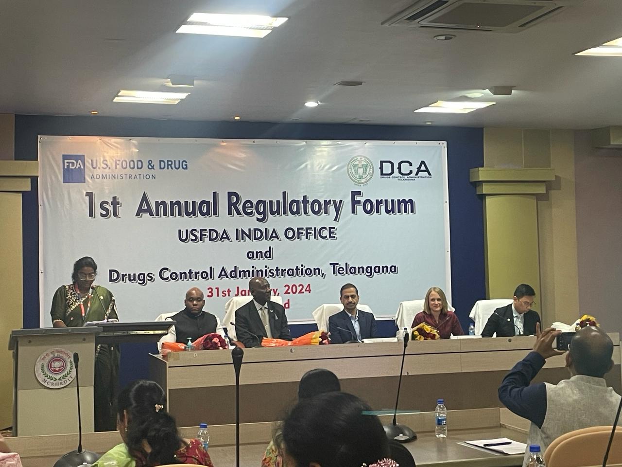 Telangana Drugs Control Administration collaborates with US Food and ...