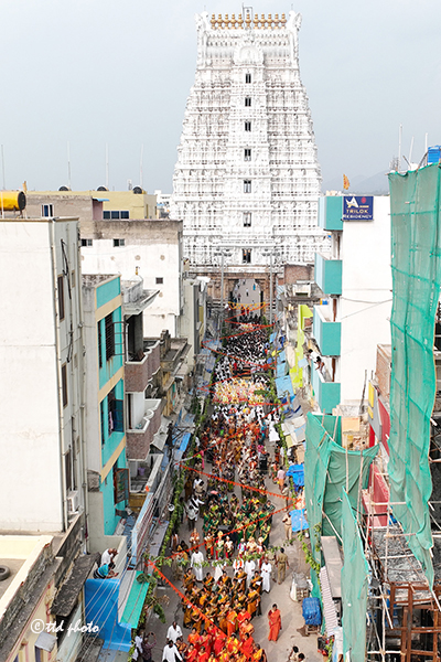 Tirupati origin day observed on par with annual Brahmotsavams ...