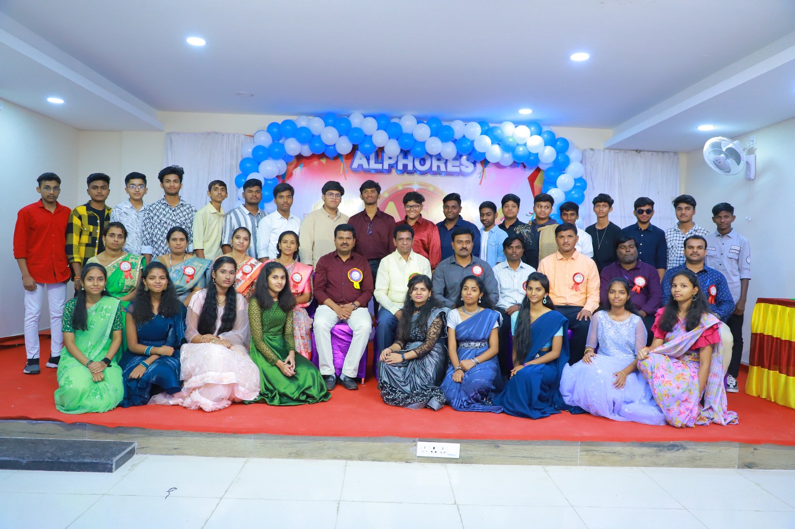 Warm farewell to Class X at Alphores e-techno school in Nirmal town ...