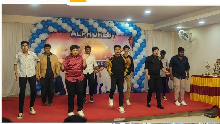 Warm farewell to Class X at Alphores e-techno school in Nirmal town ...