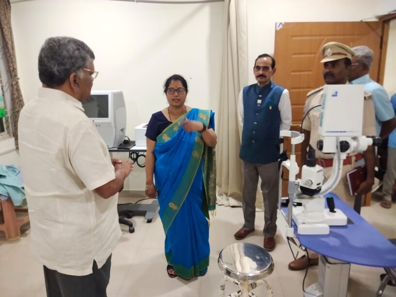 DFO inaugurates A-scan facilities at Rekurthi Lions charitable eye ...