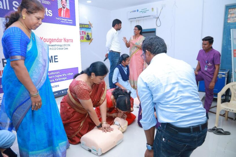 Renee hospital trains students in Basic Life support and CPR ...