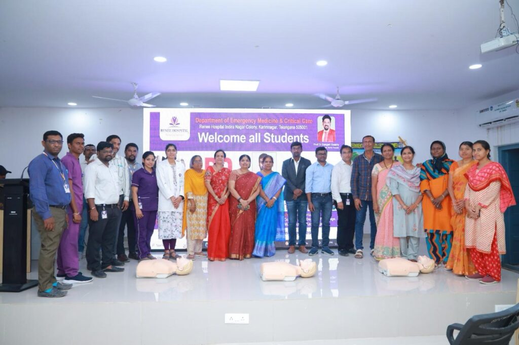 Renee hospital trains students in Basic Life support and CPR ...