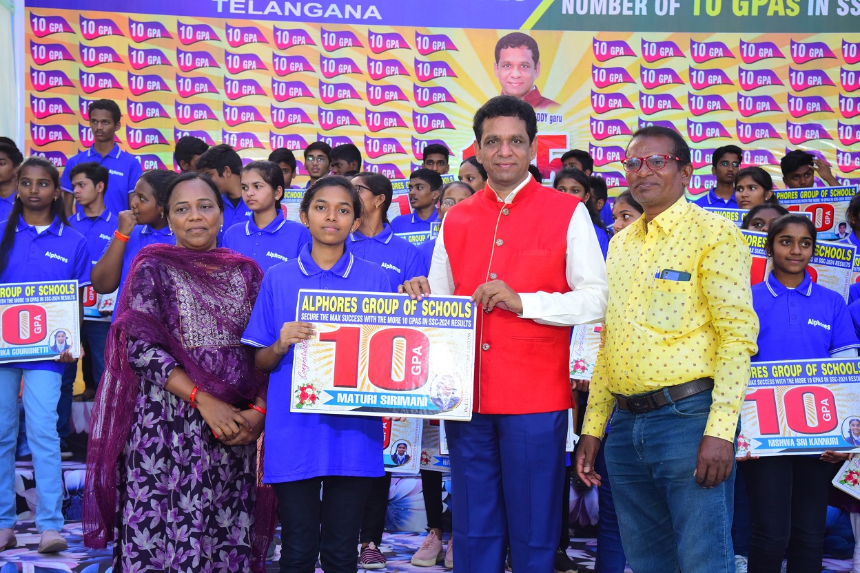 Alphores schools reign supreme in SSC results with a state record of ...