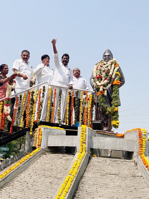 Election code: Babu Jagjivan Ram birth anniversary celebrated on a low ...