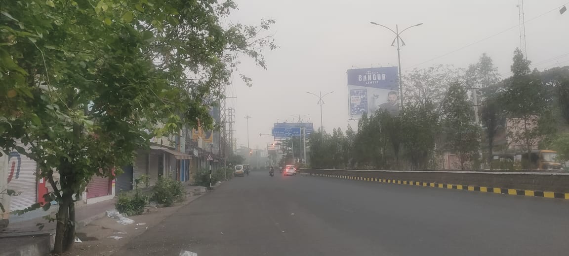 Toxic fumes from garbage dumping yard fire shroud entire Karimnagar ...