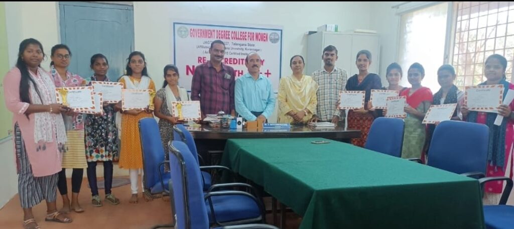 Mahindra Pride Classroom training certificates distributed at GDC women ...