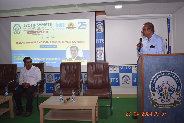 Ample job opportunities in Semiconductor Industry, says Dr G Krishna Kanth Avalur, Director AMS ...