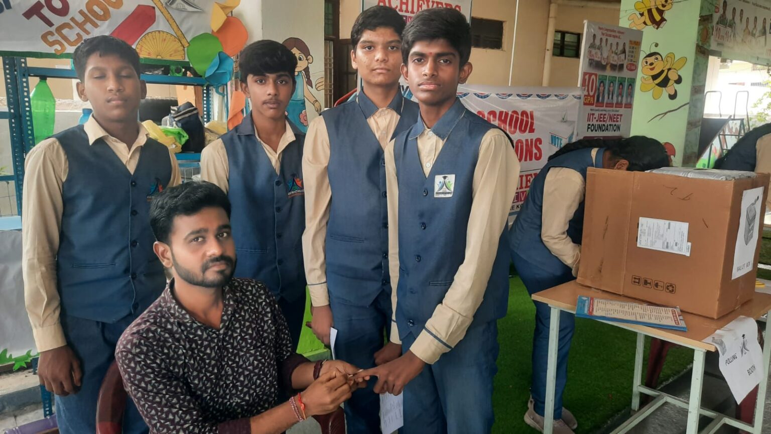 School cabinet elections conducted at Achievers Active School ...