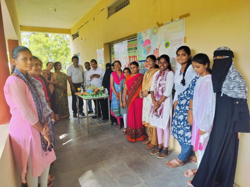 Students sensitised on role of Ozone layer at GDC for women Jagtial ...
