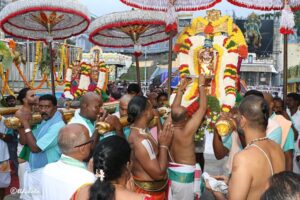 Unique Bagh Savari festival observed at Tirumala – Hindudayashankar