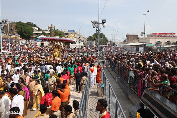 Tirumala Brahmotsavam third day: Yoga Narasimha on Simha Vahanam ...