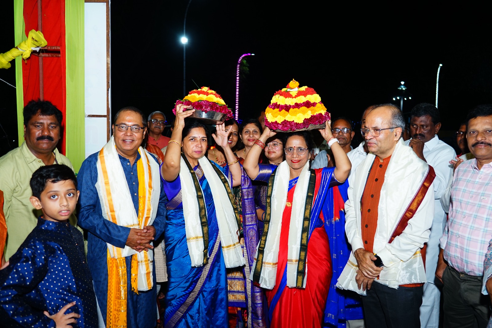 NTPC Ramagundam celebrates Saddula Bathukamma with pomp and gaiety ...