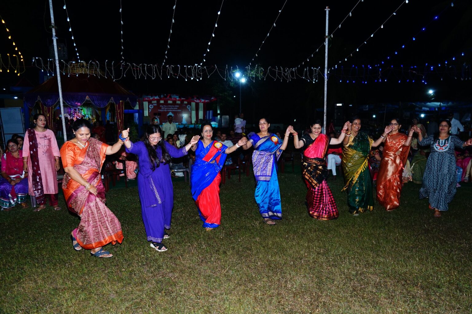 NTPC Ramagundam celebrates Saddula Bathukamma with pomp and gaiety ...