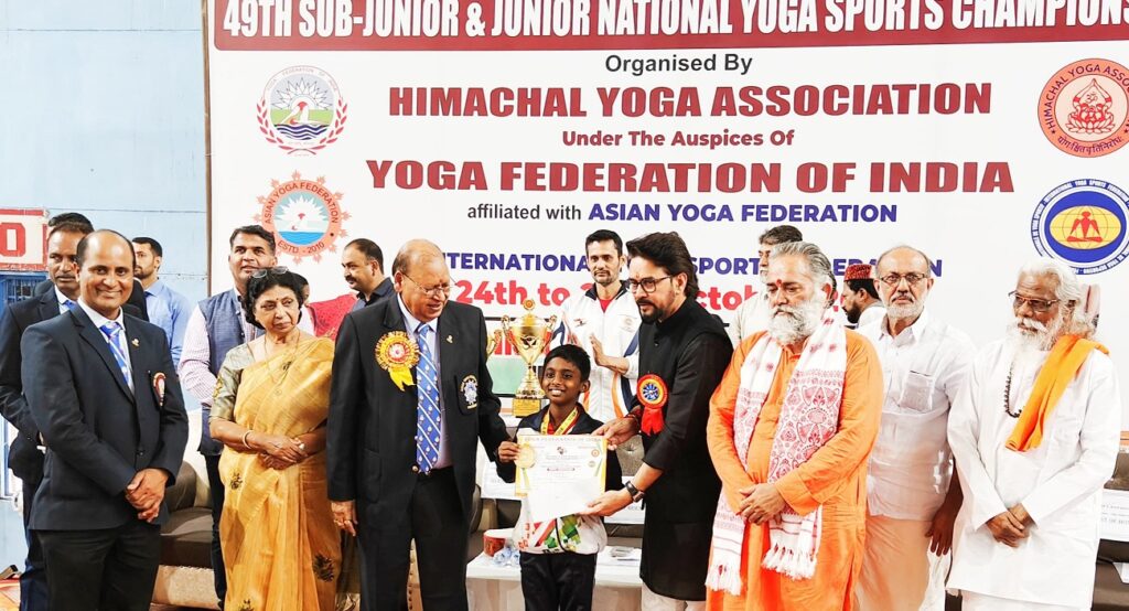 Telangana state has won a Gold medal for the first time at the National ...