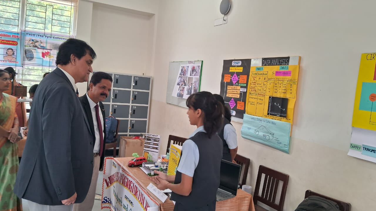 Students of Sister Nivedita School showcase their projects at CBSE science exhibition ...