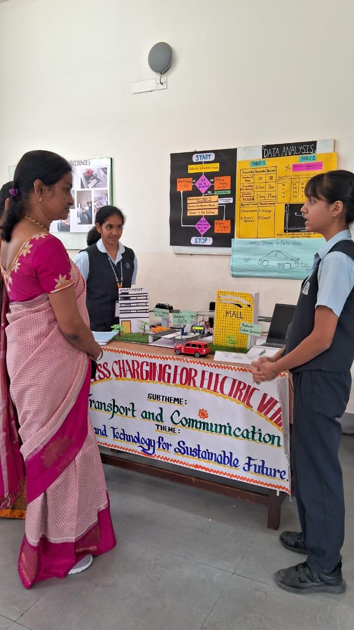 Students of Sister Nivedita School showcase their projects at CBSE ...
