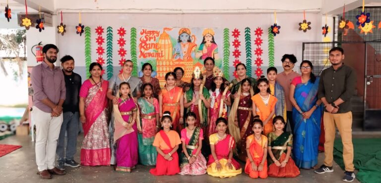 Students of Sister Nivedita School, Hyderabad, pay a joyful tribute to ...