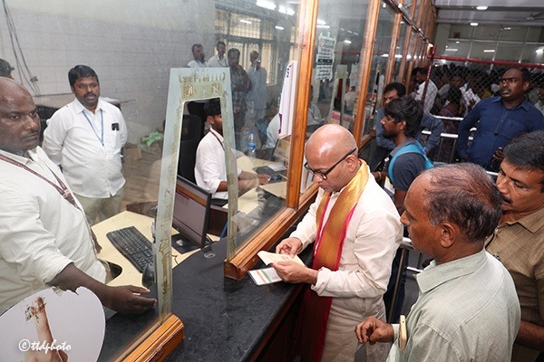Srivari Mettu Divya Darshan token issuance commences at Tirupati ...