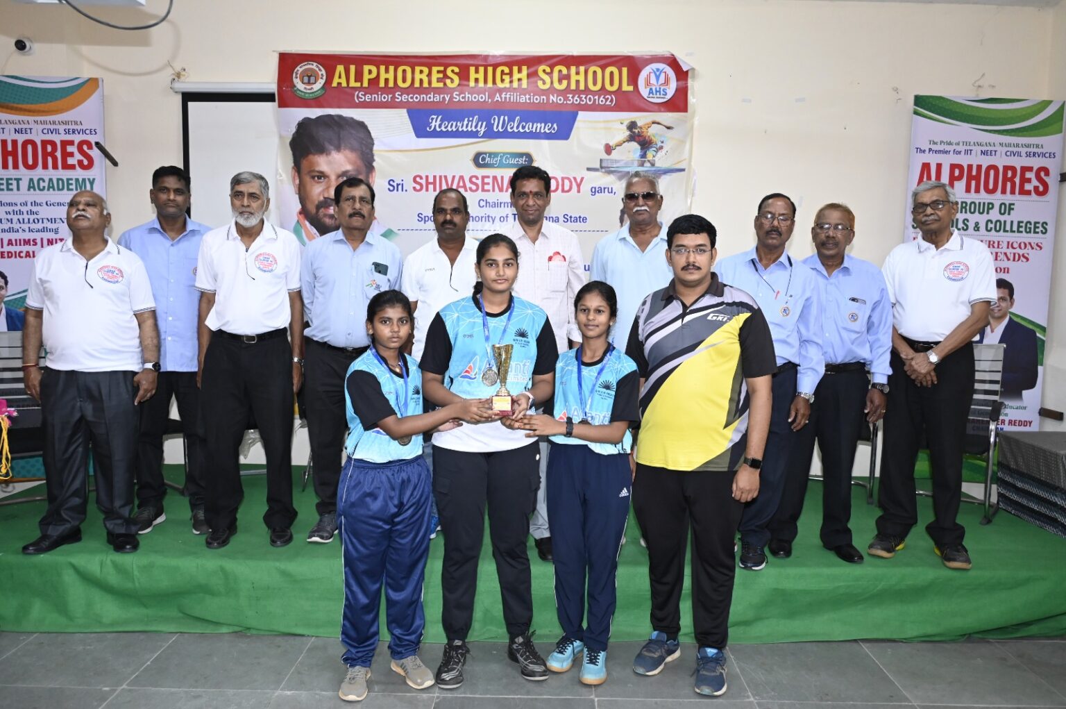 CBSE Cluster VII Table Tennis competitions concludes at Alphores e ...