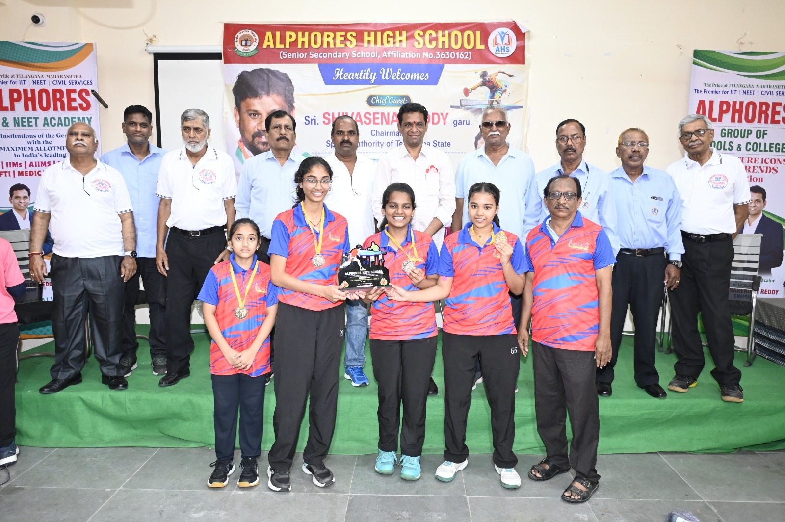 CBSE Cluster VII Table Tennis competitions concludes at Alphores e ...