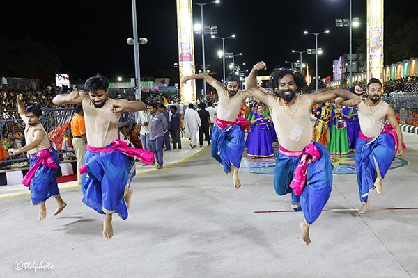 Garuda Vahana Seva integrates various art forms of the country ...