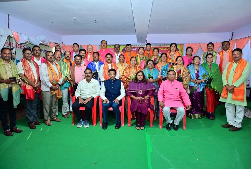 Telangana Language Day celebrated with pomp and gaiety at Alphores ...