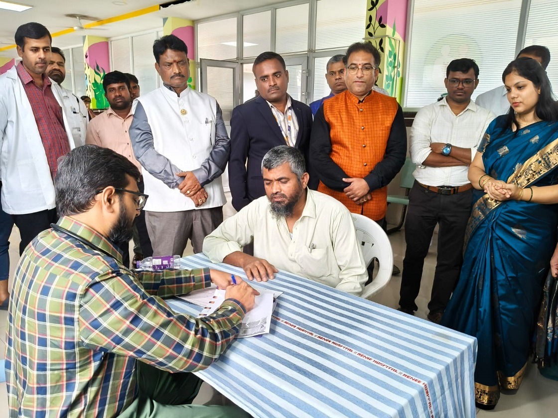 Renee hospital conducts free heart health check-up camp at Govt ...