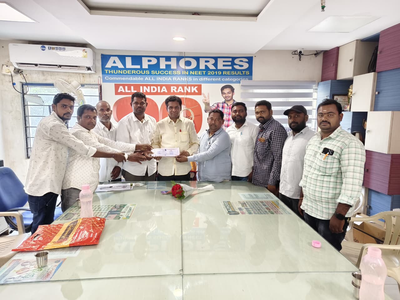 Alphores Educational Institutions donates Rs 1.16 lakh for ...