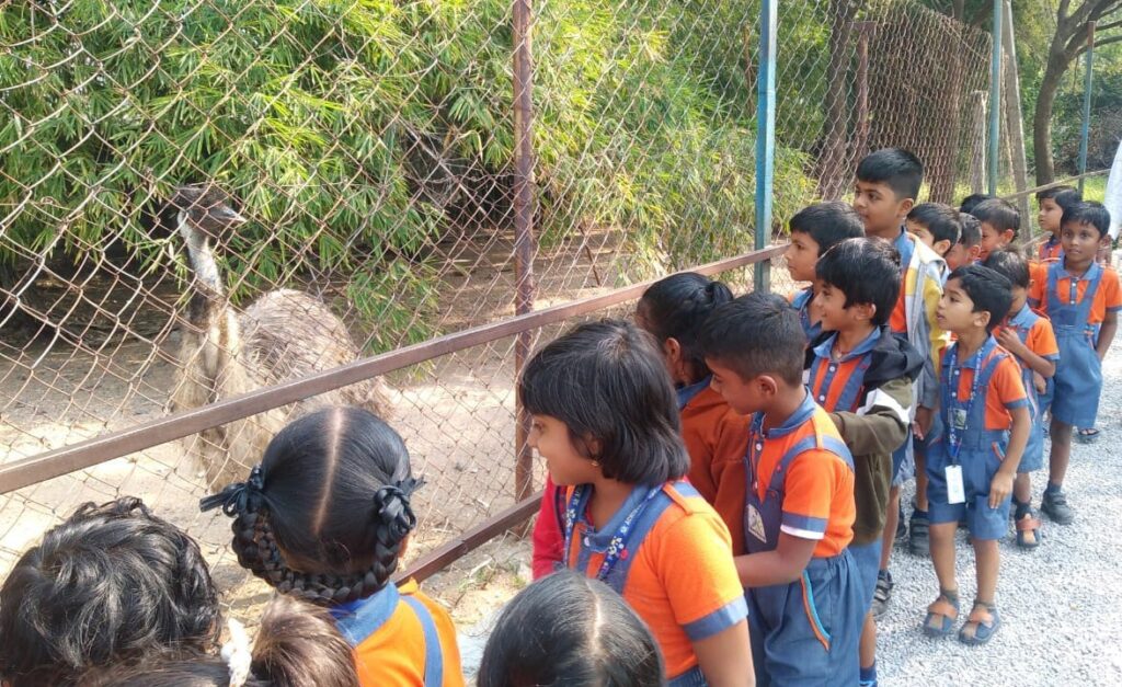 Achievers Active High School students visit Deer Park in Karimnagar ...
