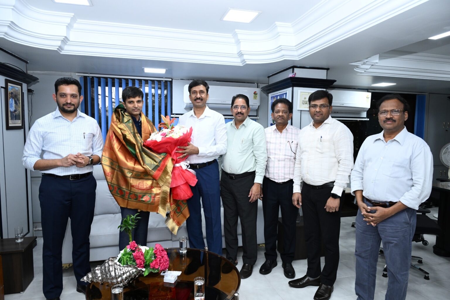 Krishna Bhaskar has assumed charge as incharge Chairman and Managing ...