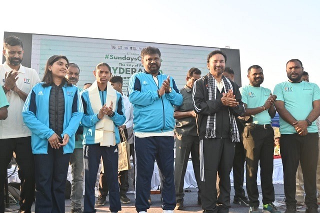 Fit India Sundays on Cycle turns Hyderabad into a Carnival of Sports ...