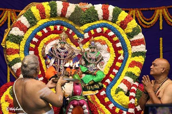 Sri Somaskanda Murthy with Kamakshi Ammavaru on Makara Vahana at ...
