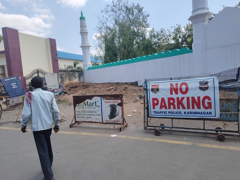 Traffic police further add to the woes with the erection of barricades ...