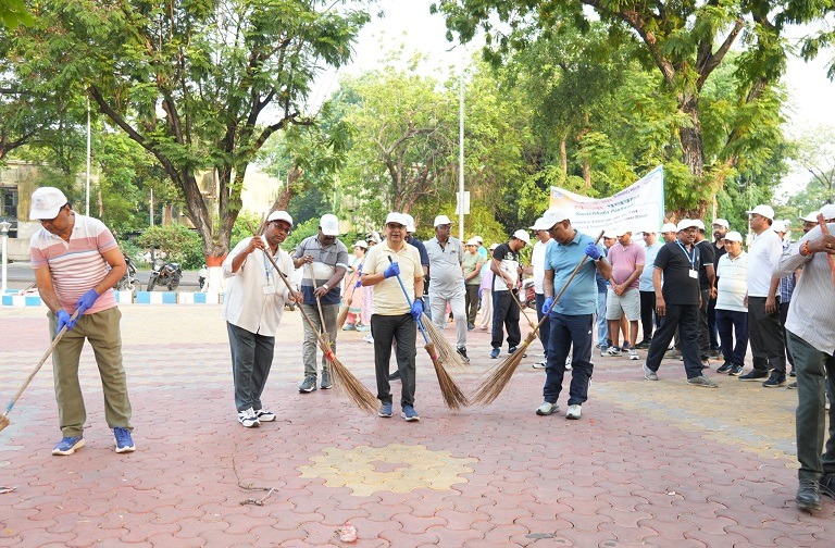 Prabhat Pheri Spreads Message of Cleanliness across NTPC Ramagundam ...